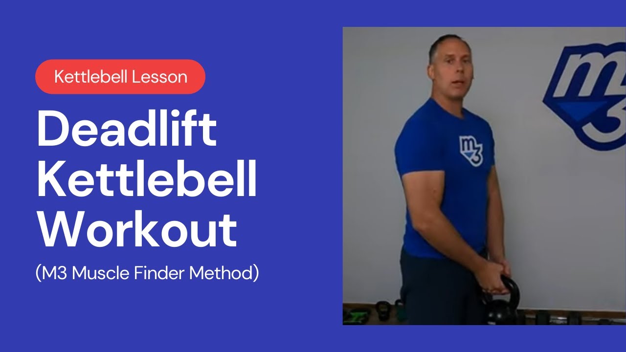 How To Do The Straight Leg Kettlebell Deadlift - M3 Fit